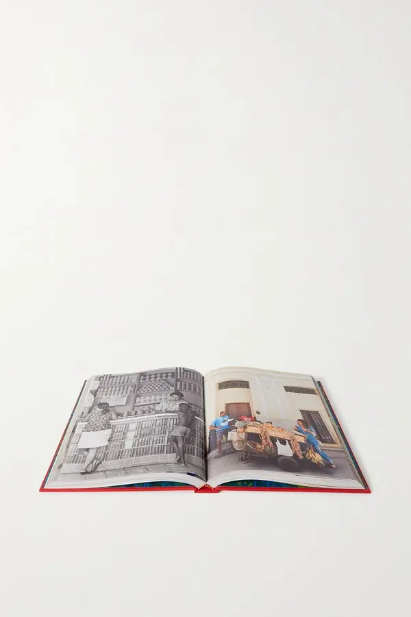 Assouline Havana Blues Pamela Ruiz Hardcover Book - Red