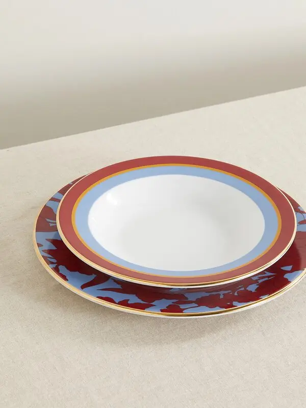 La DoubleJ Plate Set - Red