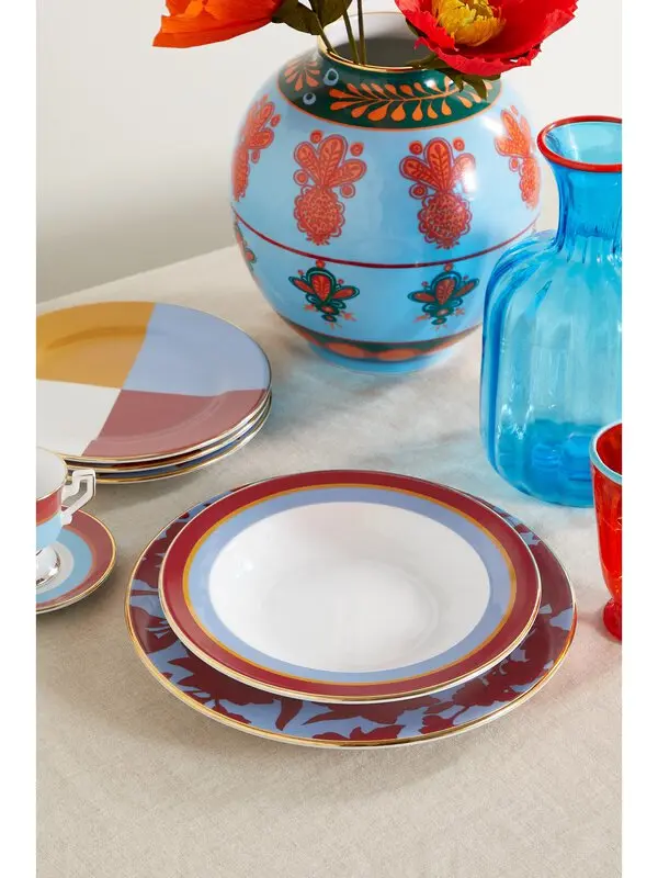 La DoubleJ Plate Set - Red