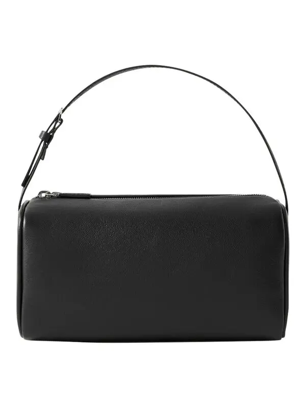 THE ROW 90s Small Leather Tote - Black