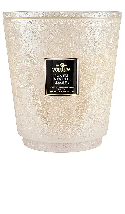Voluspa 5 Wick Hearth Candle - Santal Vanille