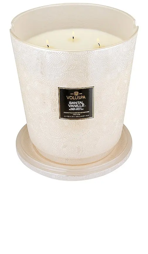 Voluspa 5 Wick Hearth Candle - Santal Vanille