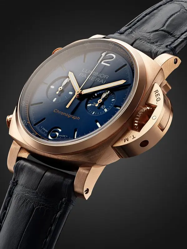 Panerai Luminor Chrono Automatic Chronograph 44mm Goldtech Watch
