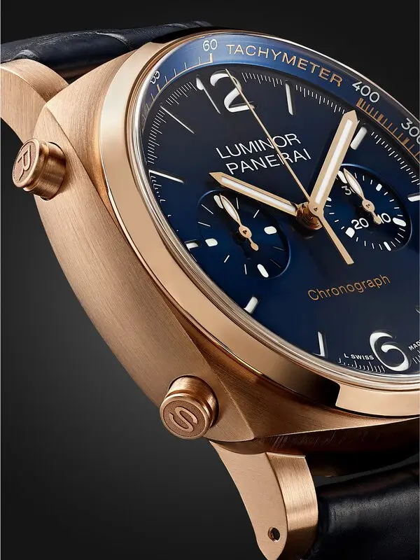 Panerai Luminor Chrono Automatic Chronograph 44mm Goldtech Watch