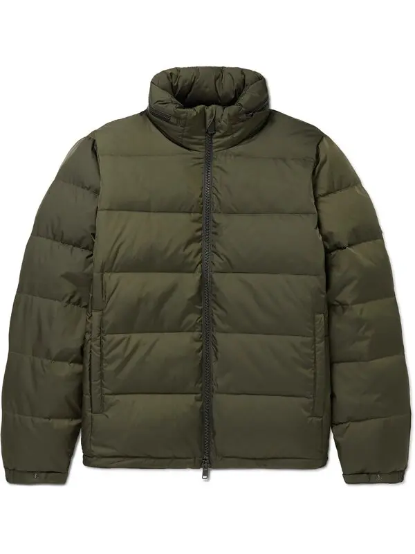 Aspesi Padded Quilted Nylon Down Jacket