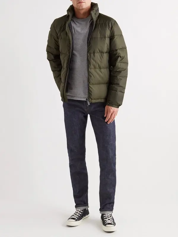 Aspesi Padded Quilted Nylon Down Jacket