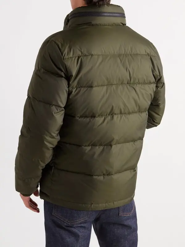 Aspesi Padded Quilted Nylon Down Jacket