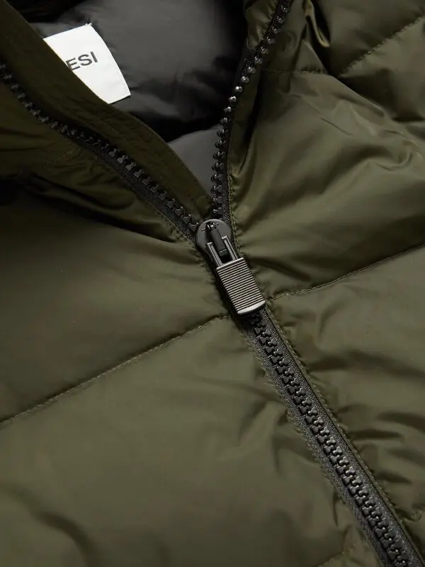 Aspesi Padded Quilted Nylon Down Jacket