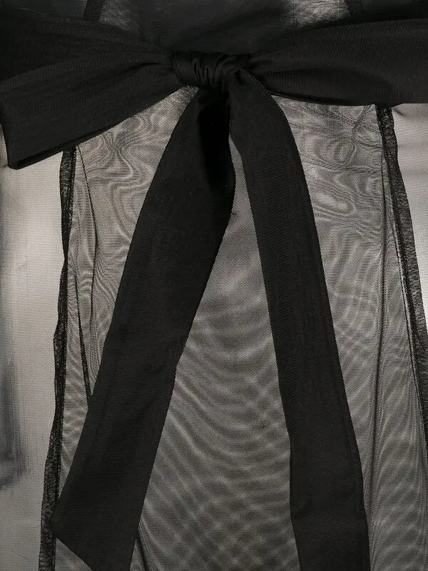 MAISON CLOSE Madame Rêve Sheer Belted Robe