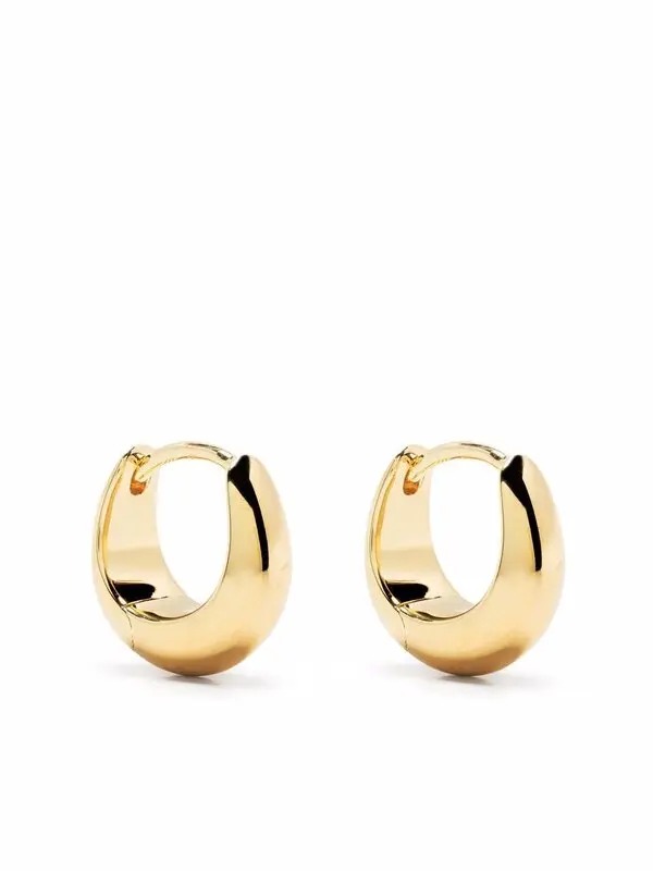 Tom Wood Ice Huggie Earrings - Gold
