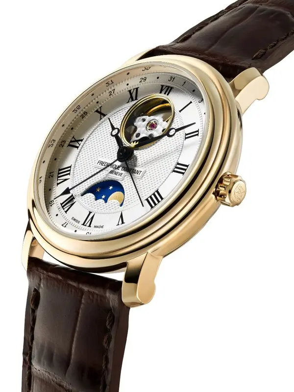 FREDERIQUE CONSTANT Classics Heart Beat Moonphase Date 40mm - Silver