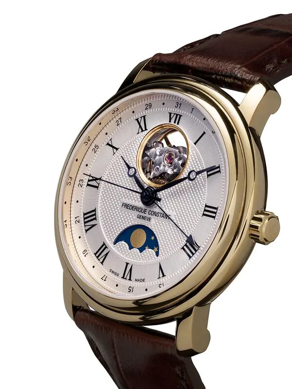 FREDERIQUE CONSTANT Classics Heart Beat Moonphase Date 40mm - Silver
