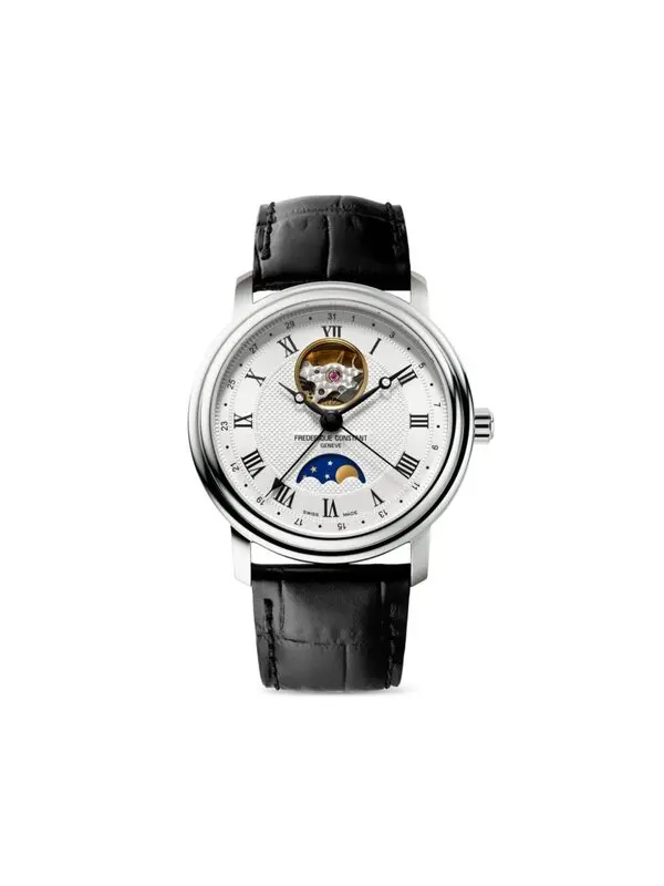 FREDERIQUE CONSTANT Classics Heart Beat Moonphase Date 40mm - Silver