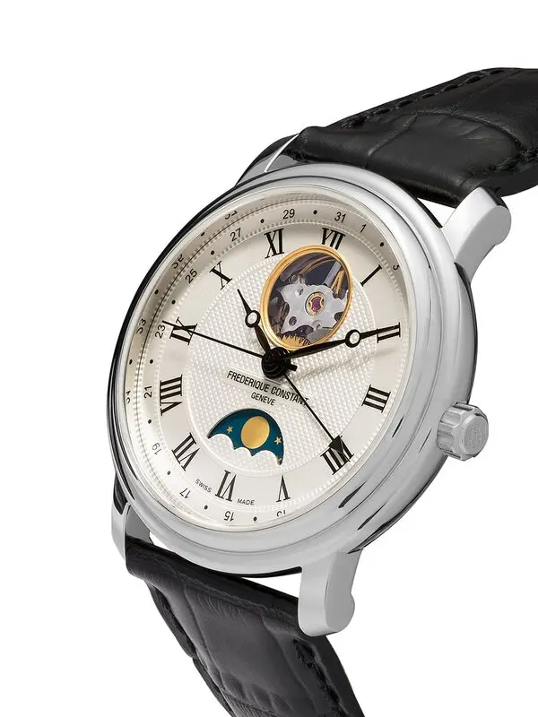 FREDERIQUE CONSTANT Classics Heart Beat Moonphase Date 40mm - Silver