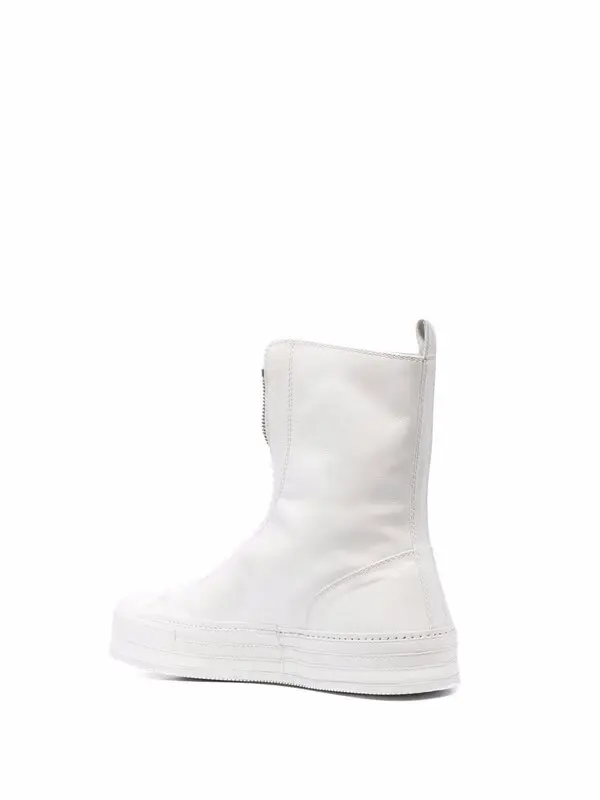 ANN DEMEULEMEESTER Dual Zip-front Ankle Boots