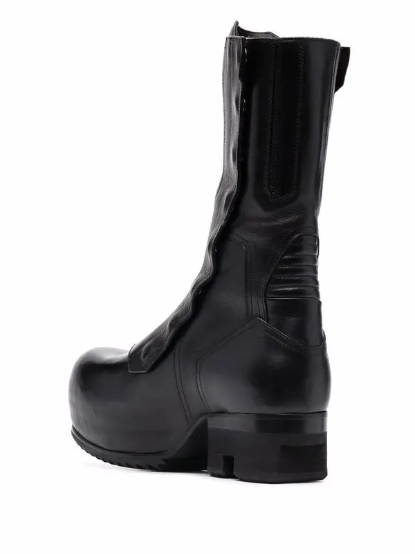 Rick Owens Biker Ballast Boots - Black | Editorialist