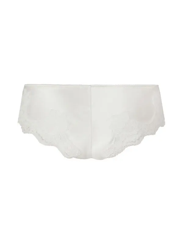 Dolce & Gabbana Lace-detail Satin Briefs