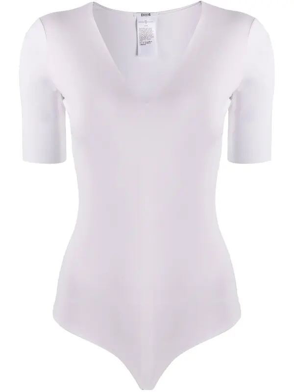 Wolford Short-sleeve Bodysuit Top