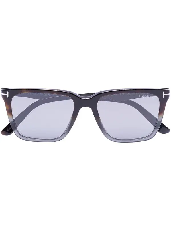 TOM FORD Garrett Square-frame Sunglasses - Grey