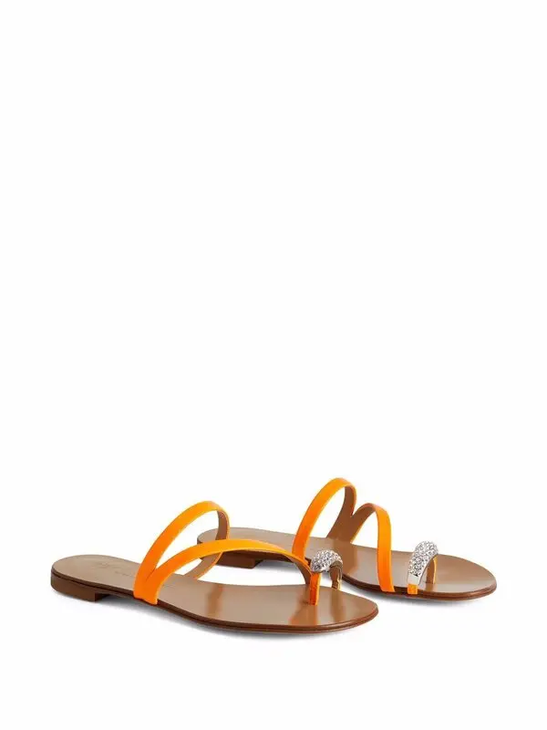 GIUSEPPE ZANOTTI Hillary Ring Slides