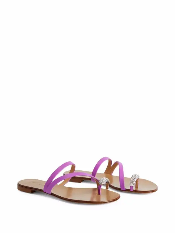 GIUSEPPE ZANOTTI Hillary Ring Slides