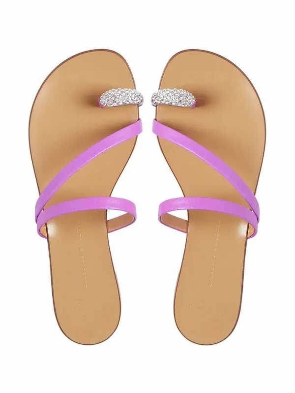 GIUSEPPE ZANOTTI Hillary Ring Slides