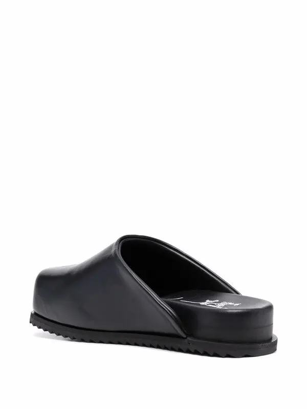 YUME YUME Chunky Slip-on Slides - Black