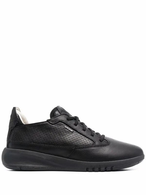 Geox Leather Low-top Trainers