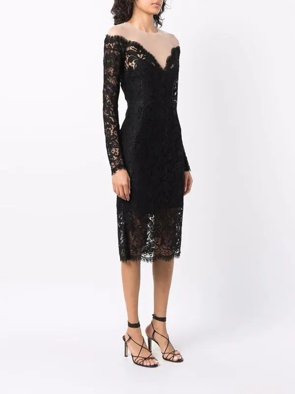 Dolce & Gabbana Lace-detailed Mini Dress