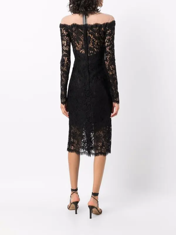 Dolce & Gabbana Lace-detailed Mini Dress