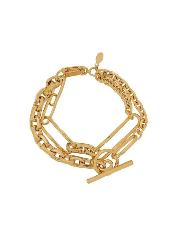 WOUTERS & HENDRIX Rebel Chain-link Bracelet - Gold