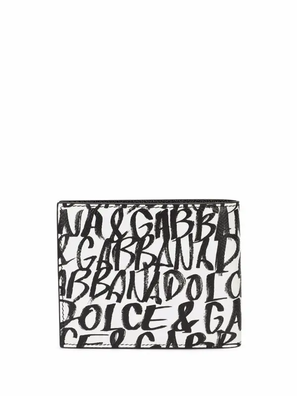 Dolce & Gabbana Logo-print Leather Wallet