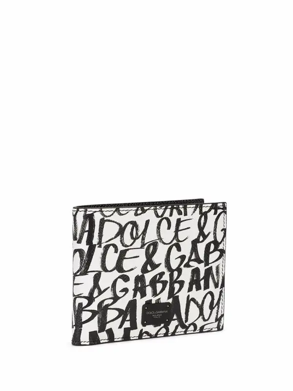 Dolce & Gabbana Logo-print Leather Wallet