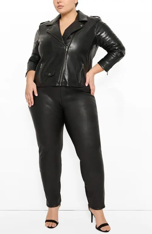 AS By DF Cult Recycled Leather Jacket - Black