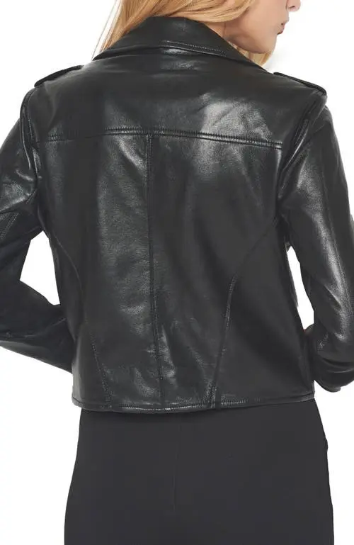 AS By DF Cult Recycled Leather Jacket - Black