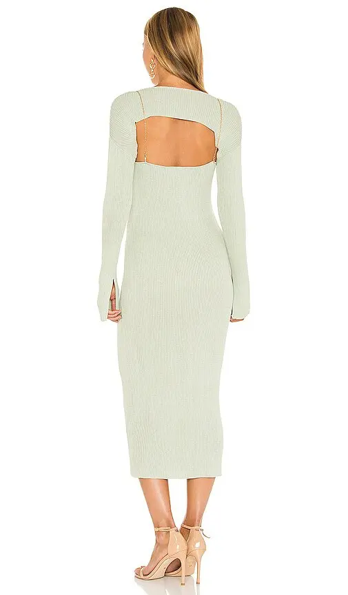 knee length dresses for ladies Sage Ruched Midi Bodycon Dress | Dresses