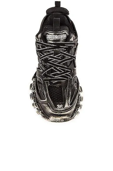 Balenciaga Track Sneakers In Black