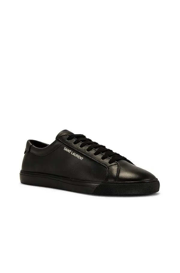 Saint Laurent Andy Sneakers - Black
