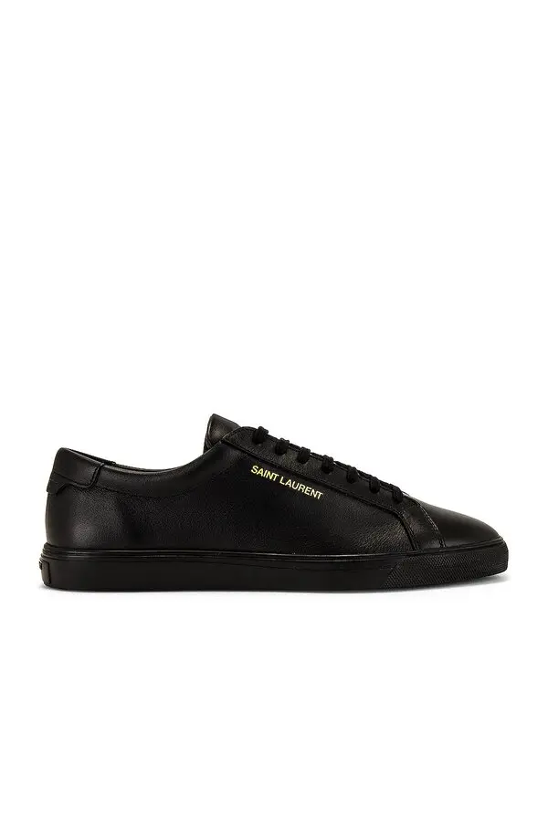 Saint Laurent Andy Sneakers - Black