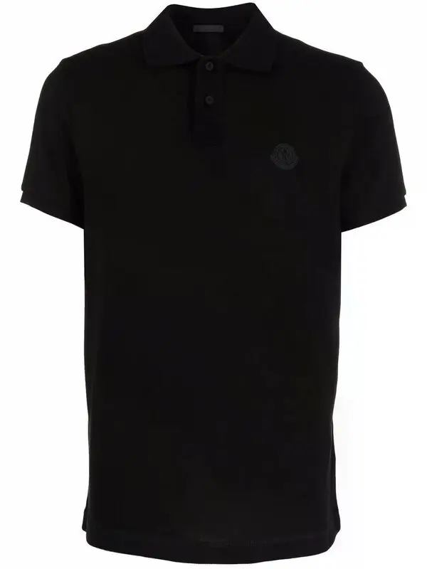 Moncler Tricolour-detail Polo Shirt