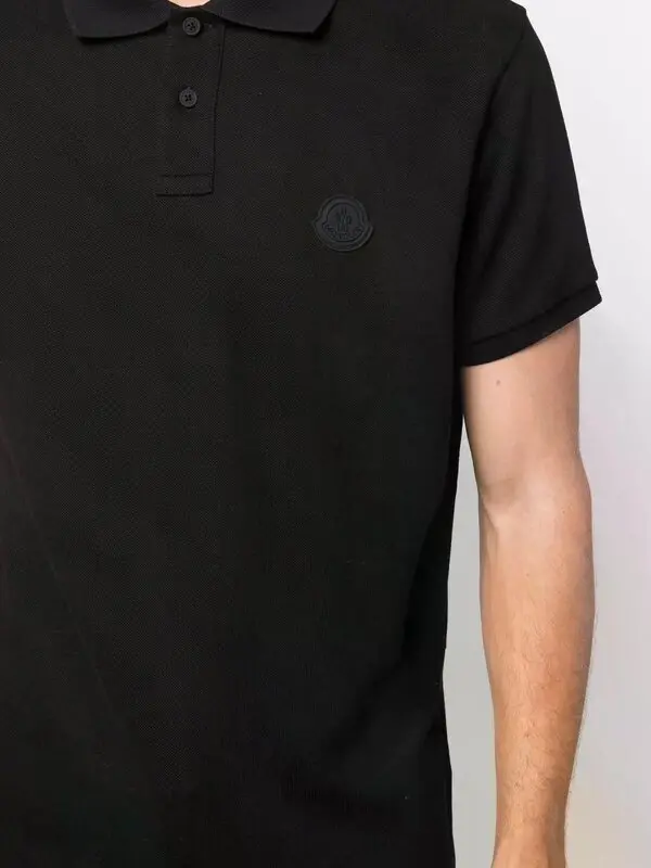Moncler Tricolour-detail Polo Shirt