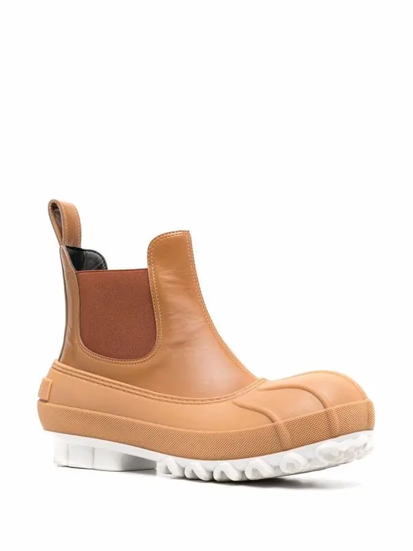 Stella McCartney Elasticated Ankle Boots - Brown