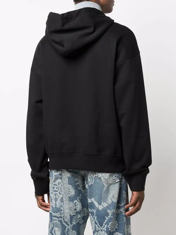 Versace Logo-print Cotton Hoodie