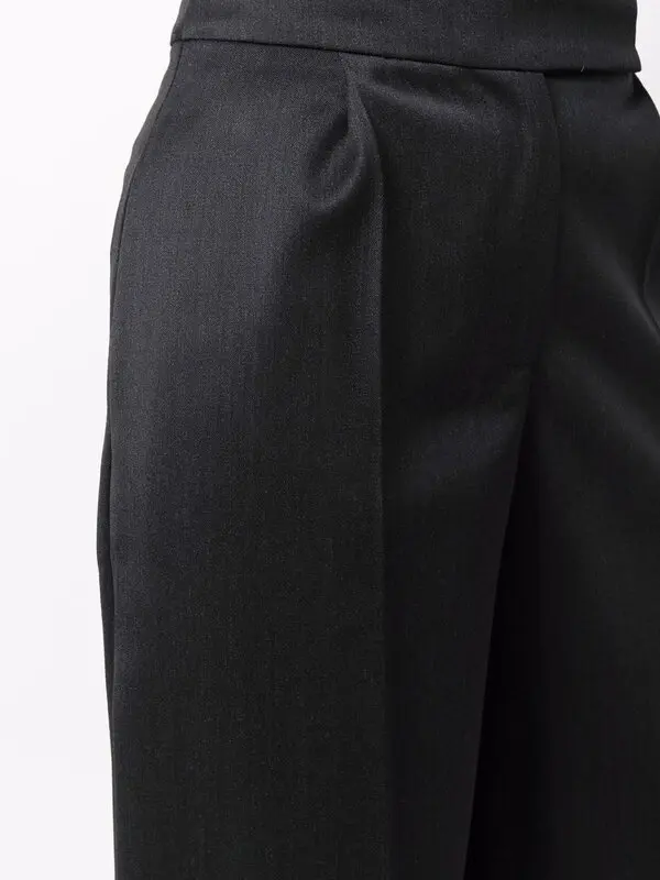 Simone Rocha Cropped Wide-leg Trousers
