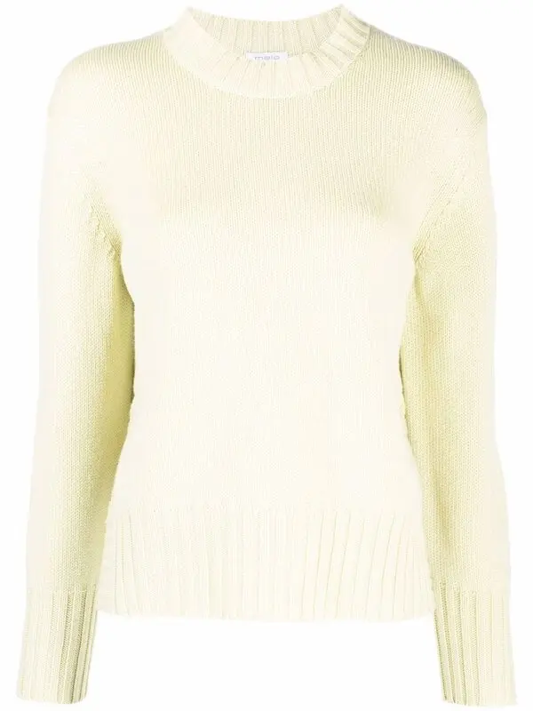 Malo Ribbed Edge Cashmere Jumper