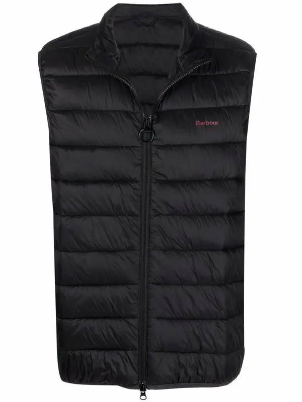 Barbour Padded Logo Gilet - Black