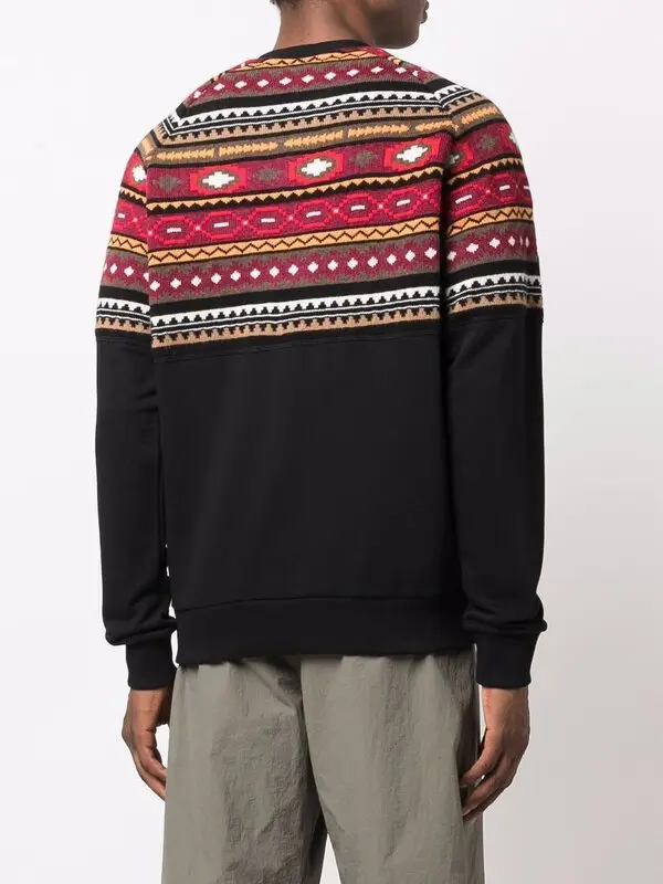 COUNTY OF MILAN Folk-pattern Sweatshirt