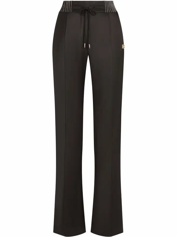 Dolce & Gabbana Twill Palazzo Trousers