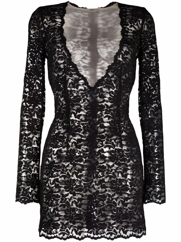 Dolce & Gabbana Mini Lace Dress