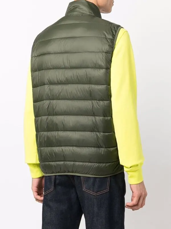 Barbour Padded Logo Gilet - Green
